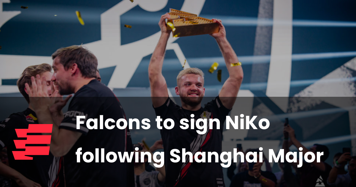 Falcons to sign NiKo following Shanghai Major | esports.gg