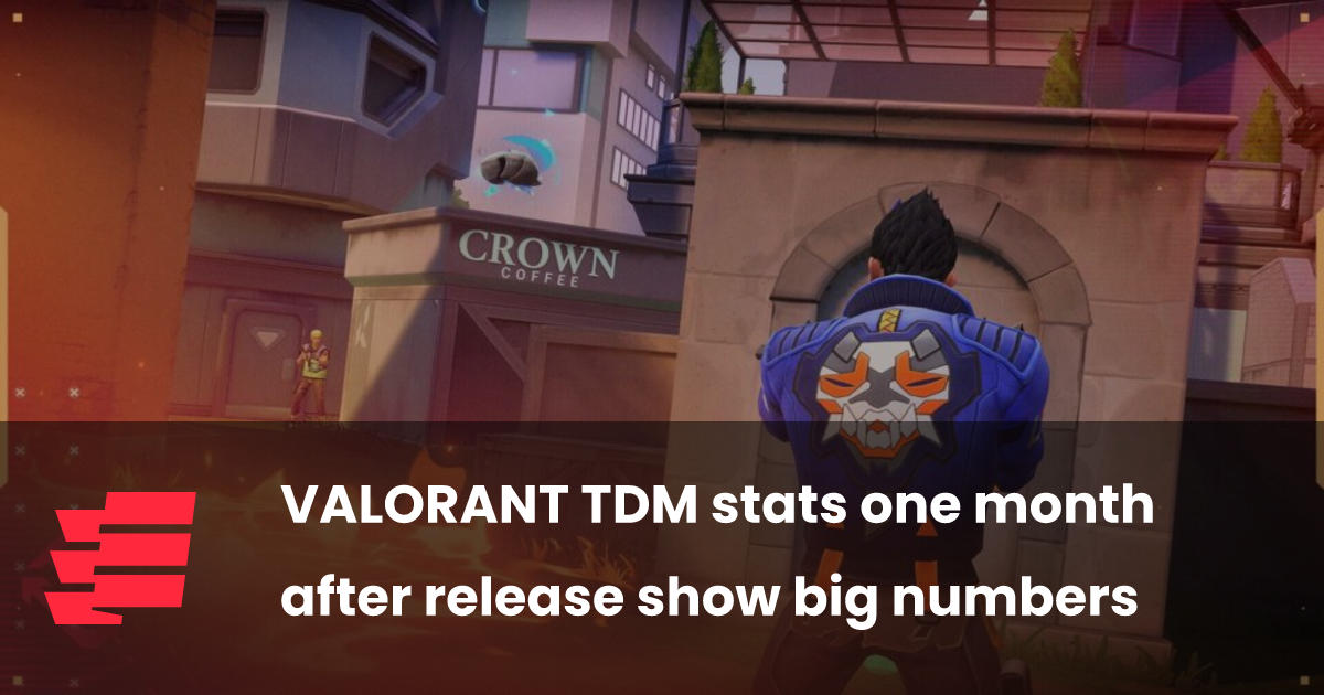 VALORANT TDM stats one month after release show big numbers | esports.gg
