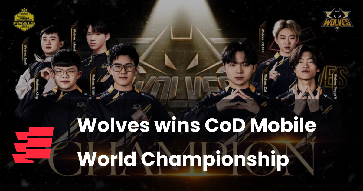 Wolves wins CoD Mobile World Championship | esports.gg