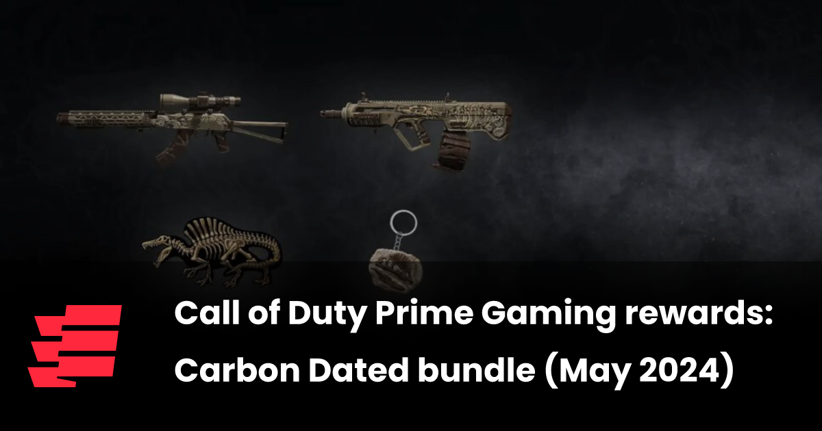 Call of Duty Prime Gaming rewards: Carbon Dated bundle (May 2024 ...