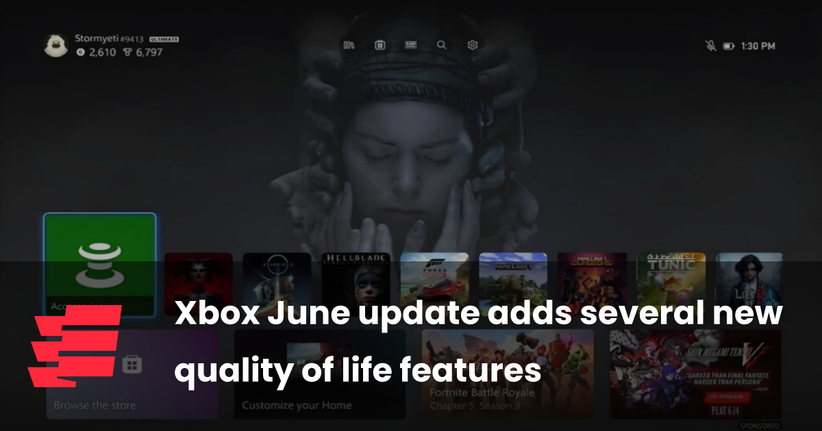 Xbox June update adds several new quality of life features | esports.gg