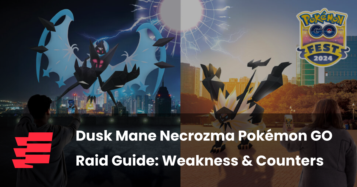 Dusk Mane Necrozma Pokémon GO Raid Guide: Weakness & Counters | esports.gg