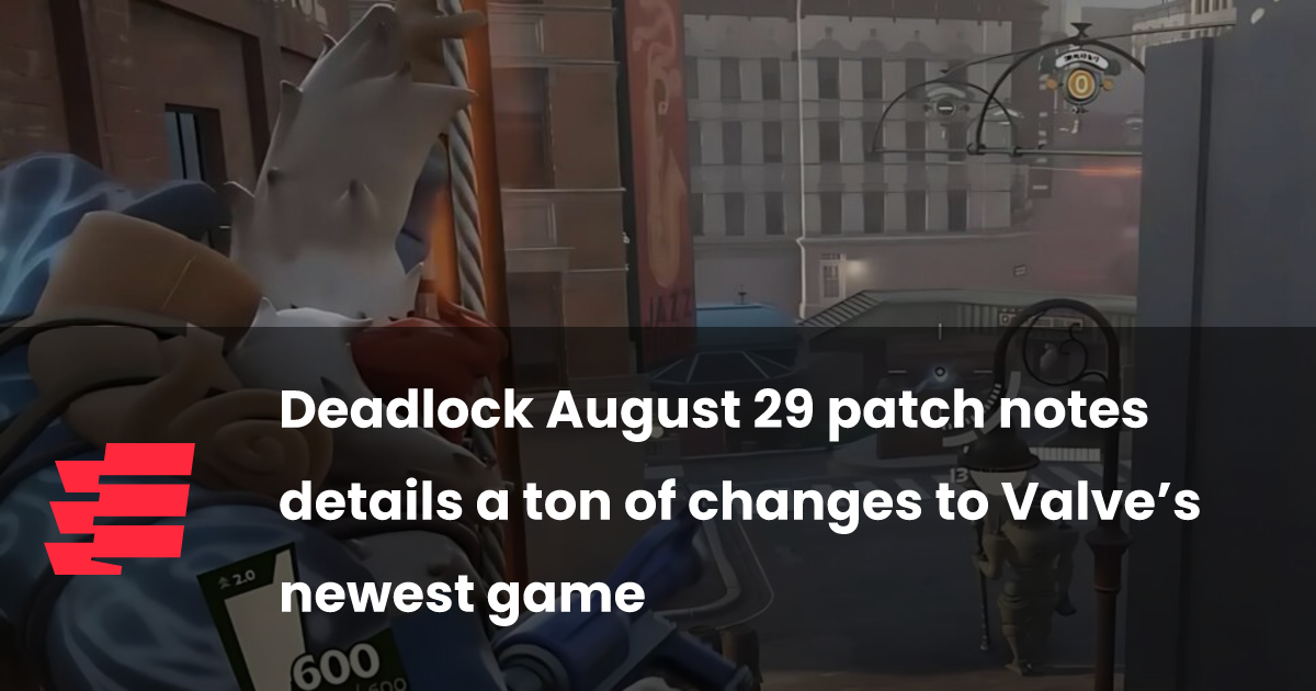 Deadlock August 29 patch notes details a ton of changes to Valve’s ...