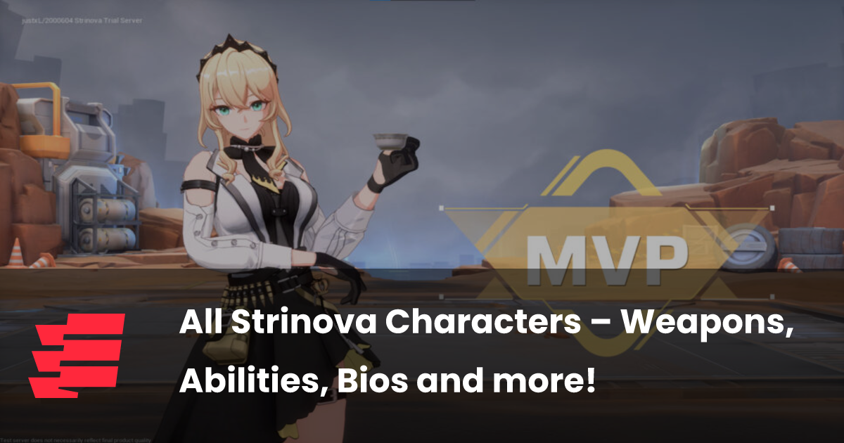 All Strinova Characters – Weapons, Abilities, Bios and more! | esports.gg